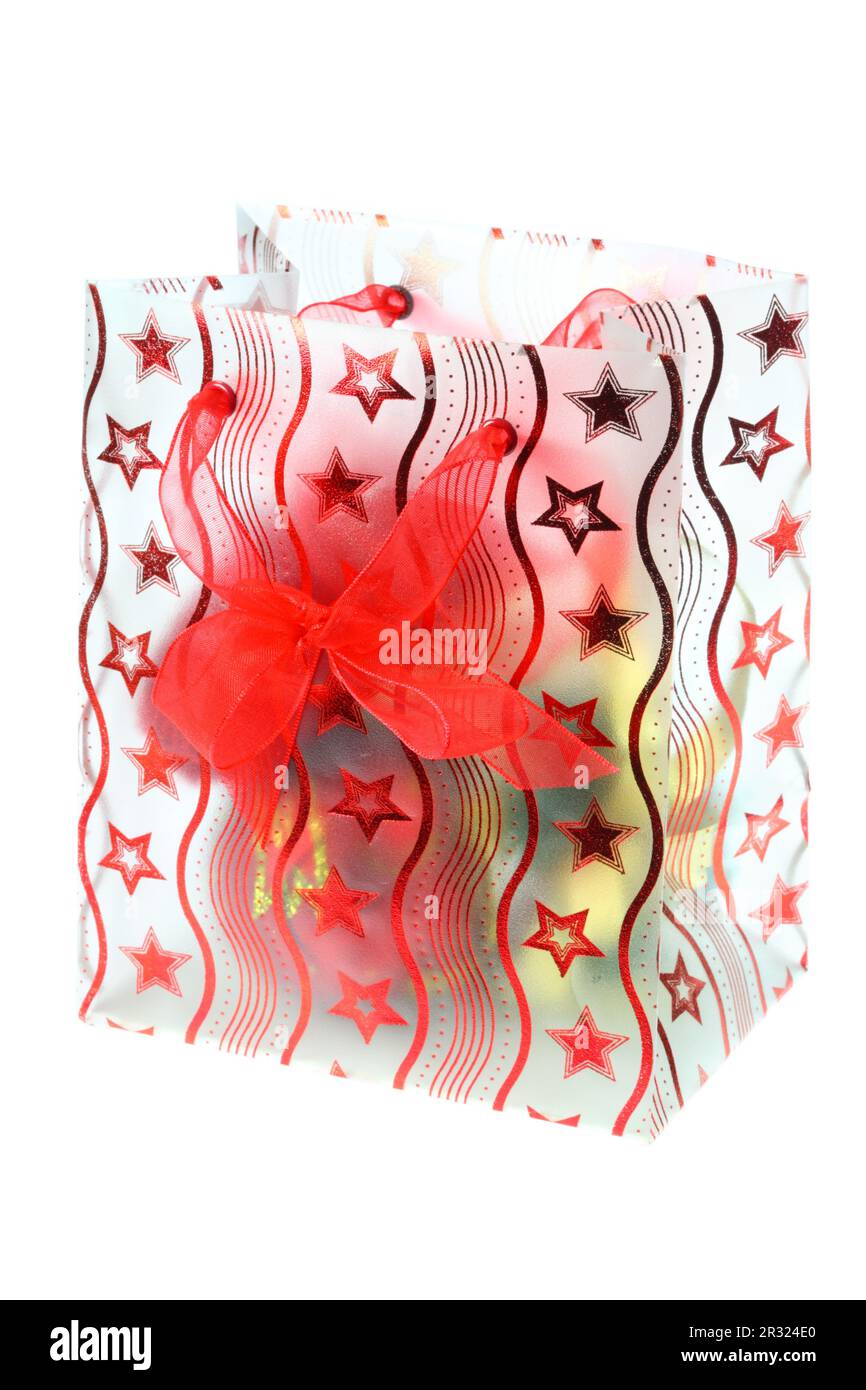 Bag with ribbon Cut Out Stock Images & Pictures - Alamy
