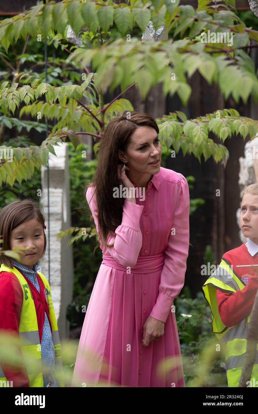 Chelsea, London, UK. 22nd May, 2023. Catherine the Princess of Wales ...