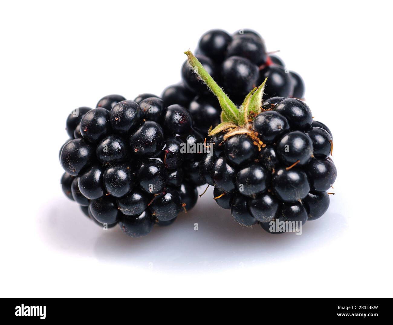 White blackberry fruits hi-res stock photography and images - Alamy