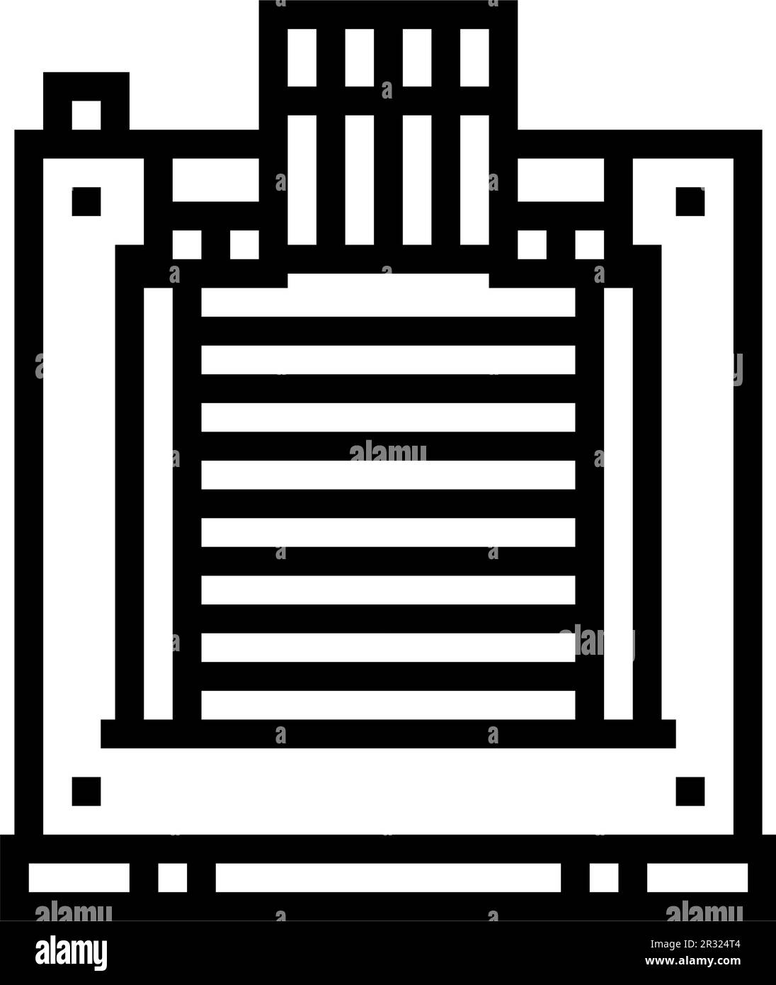 transformer electronic component line icon vector illustration Stock ... transformer electronic component line icon vector illustration Stock ...