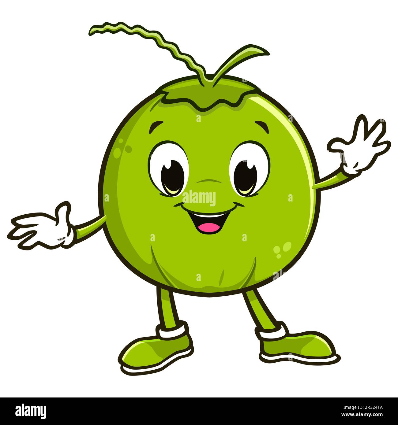 Cartoon fruit drawing hi-res stock photography and images - Alamy