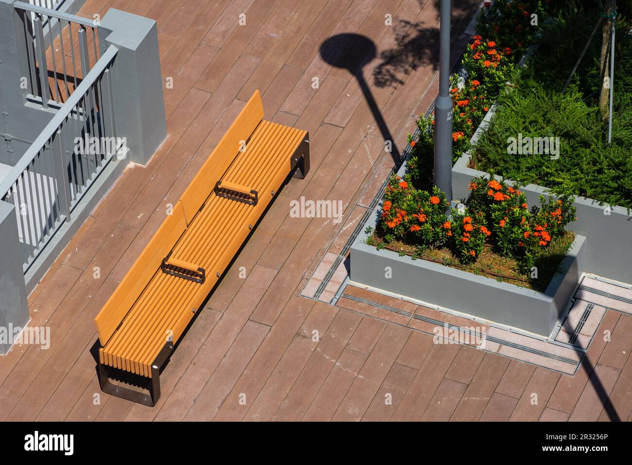 Open roof top infrastructure design for the local residents to enjoy ...