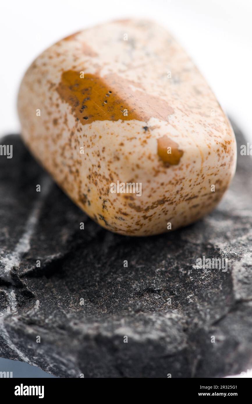 Natural stone jasper Stock Photo - Alamy