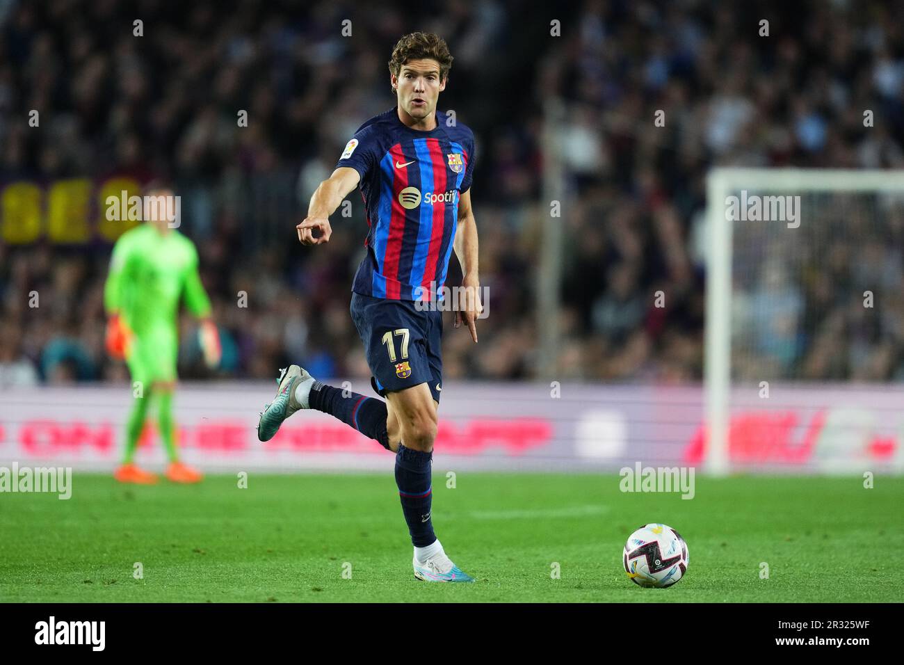 Marcos Alonso of FC Barcelona during the La Liga match between FC ...
