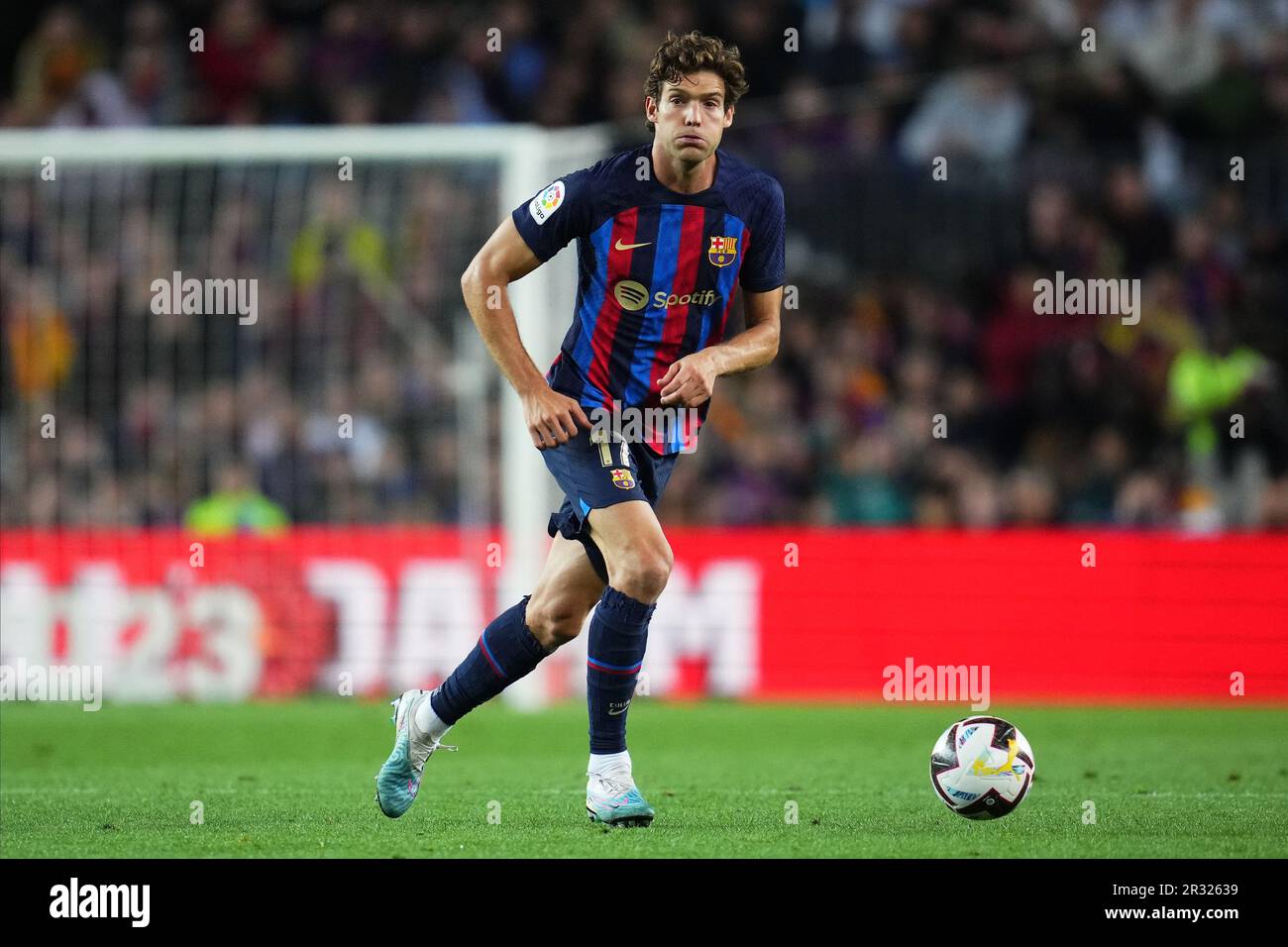 Marcos Alonso of FC Barcelona during the La Liga match between FC ...