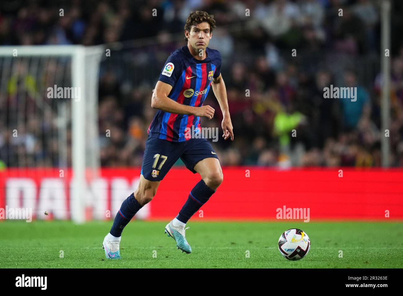 Marcos Alonso of FC Barcelona during the La Liga match between FC ...