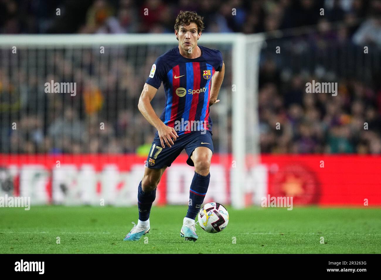 Marcos Alonso of FC Barcelona during the La Liga match between FC ...