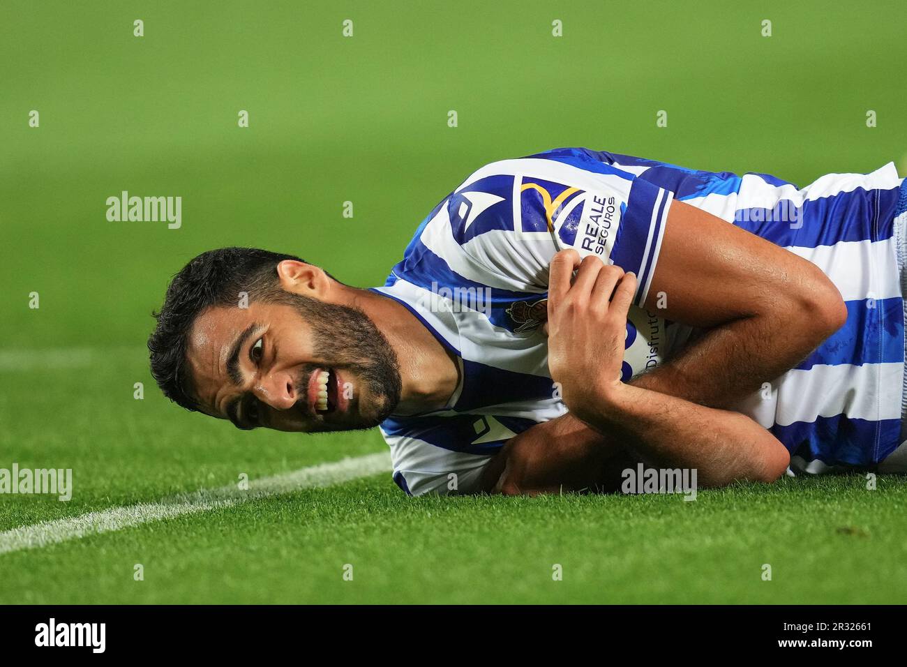 Mikel Merino of Real Sociedad during the La Liga match between FC ...