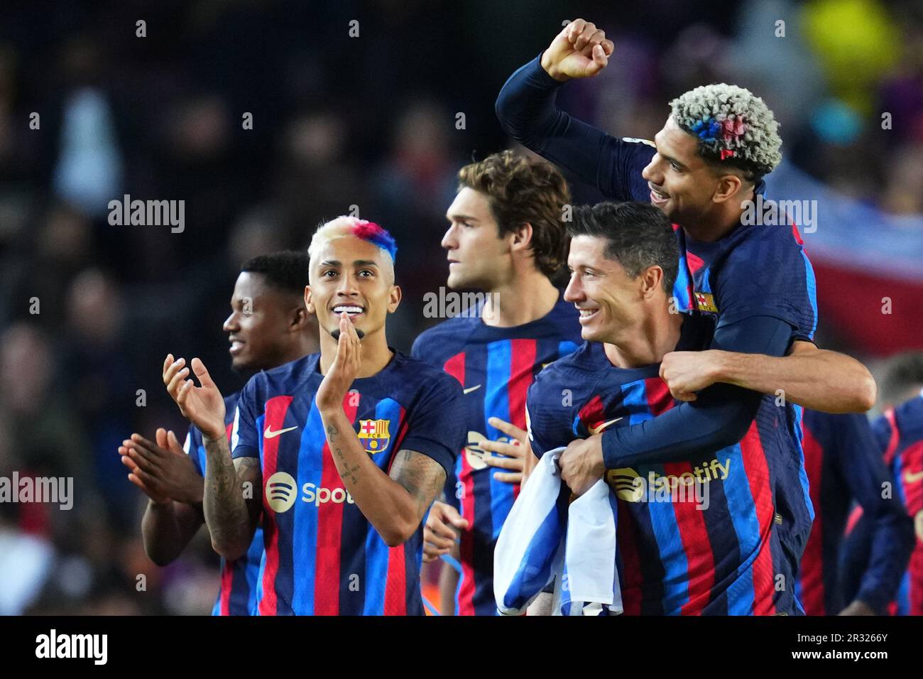 Lewandowski celebration hi-res stock photography and images - Alamy