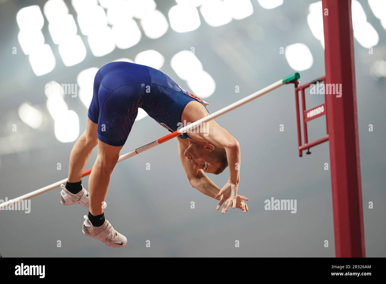 World champion in pole vault sam kendricks hi-res stock photography and ...