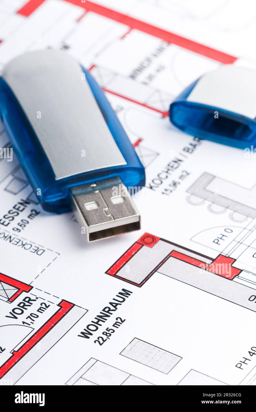 Electronic house planning Stock Photo - Alamy
