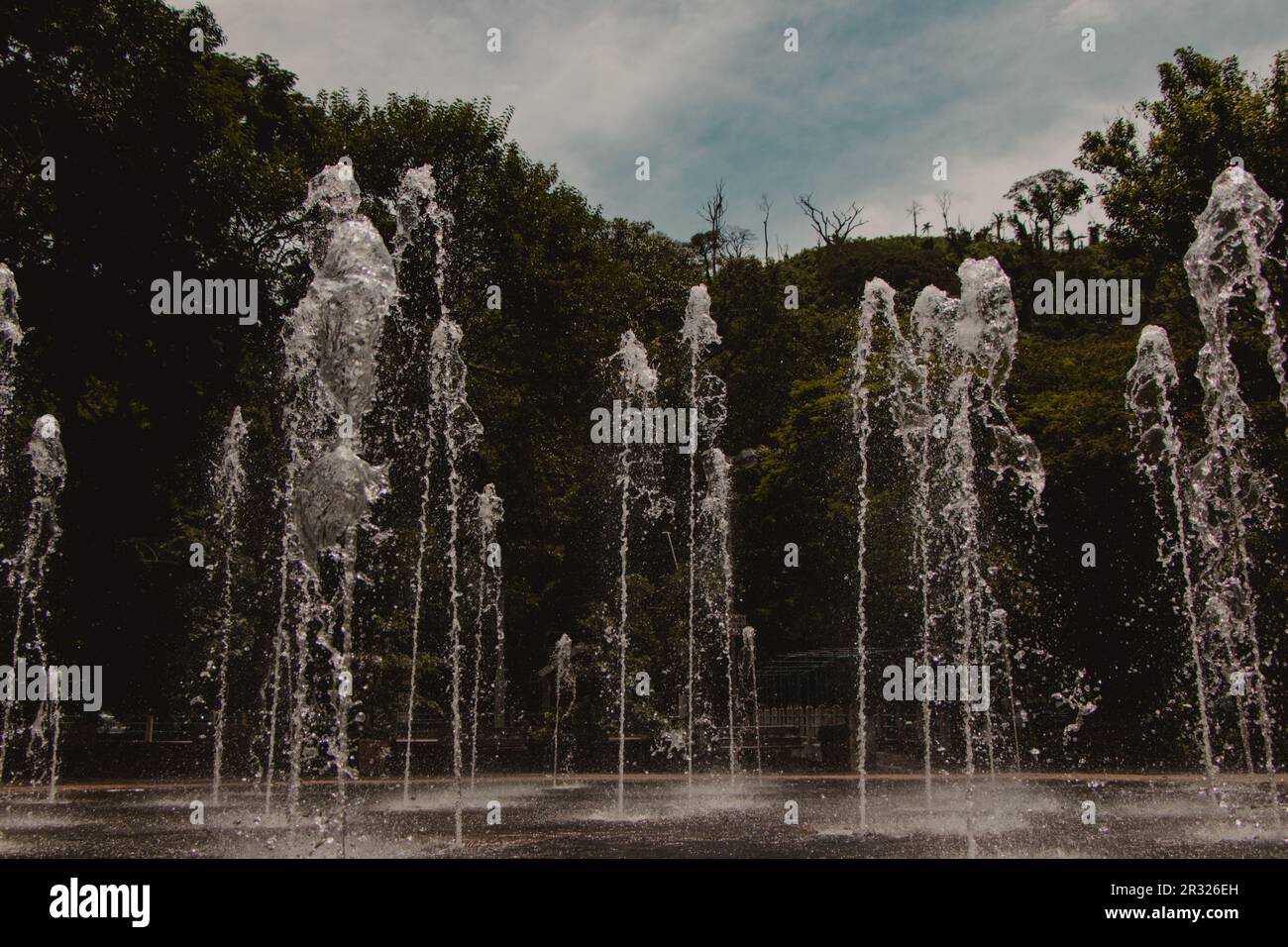 focus on water dancing Stock Photo - Alamy