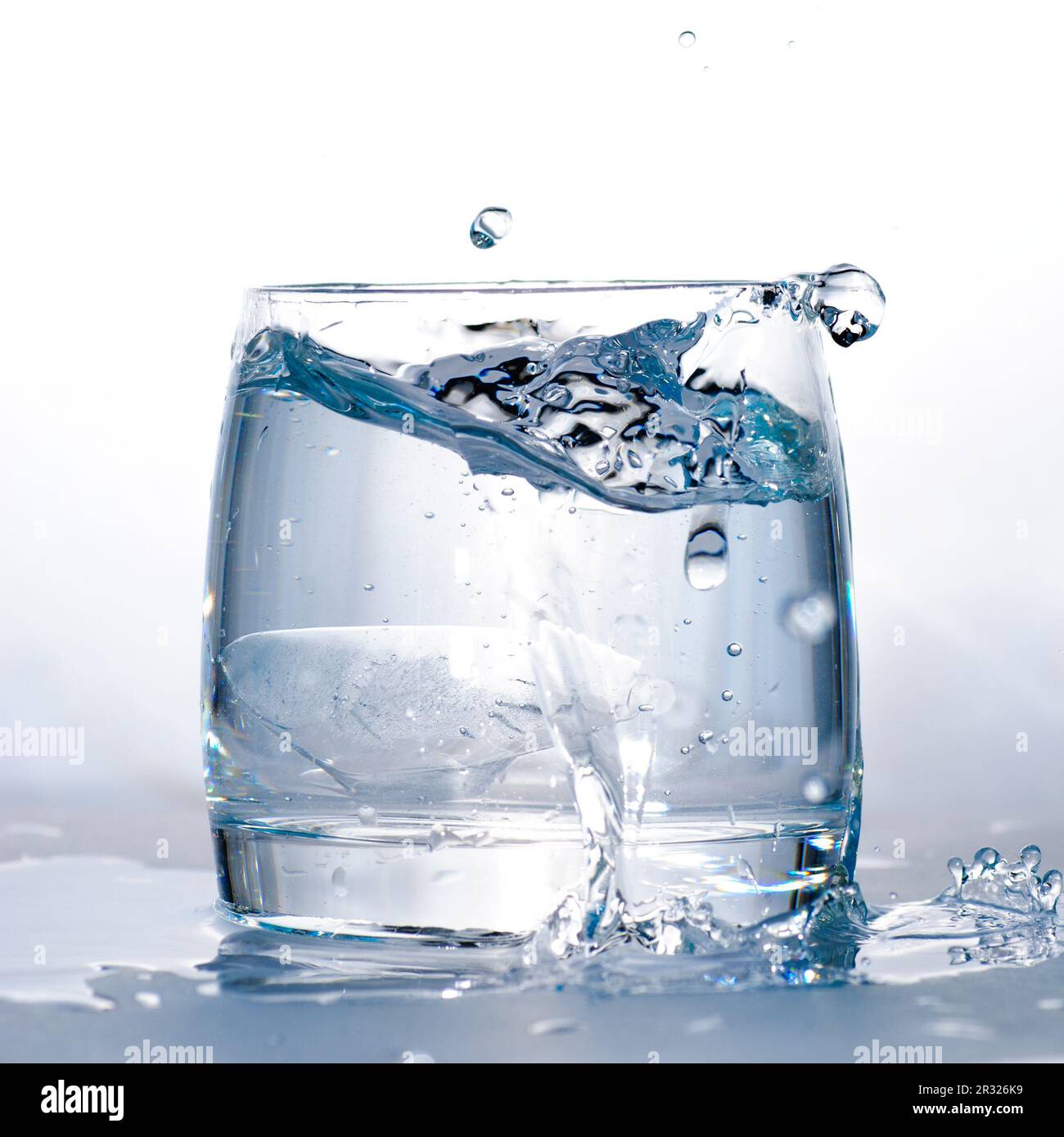 Glass with water Stock Photo - Alamy