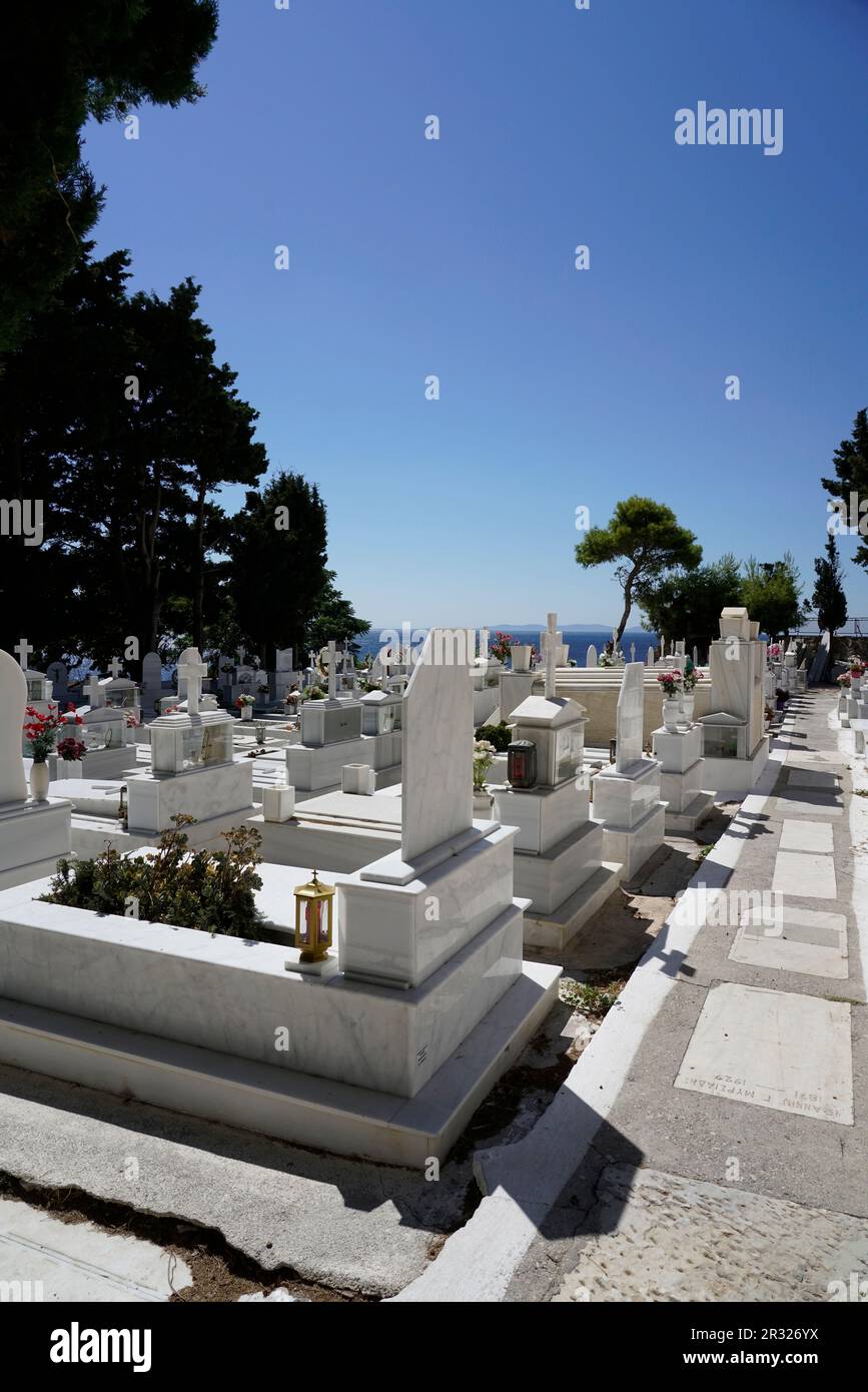 Graveyard Castle of Lykourgos Logothetis, Samos Pythagorion, Southern ...