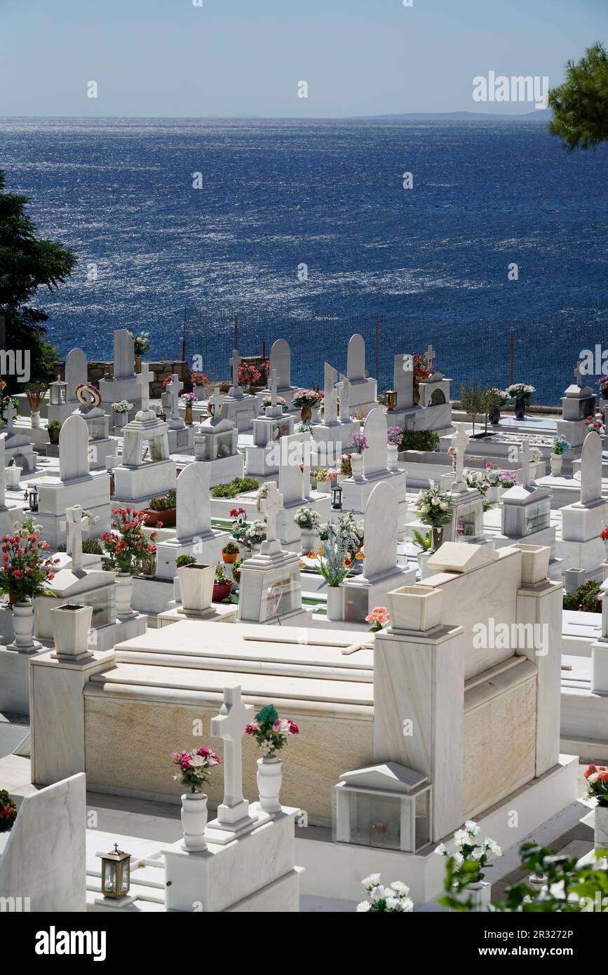 Graveyard Castle of Lykourgos Logothetis, Samos Pythagorion, Southern ...