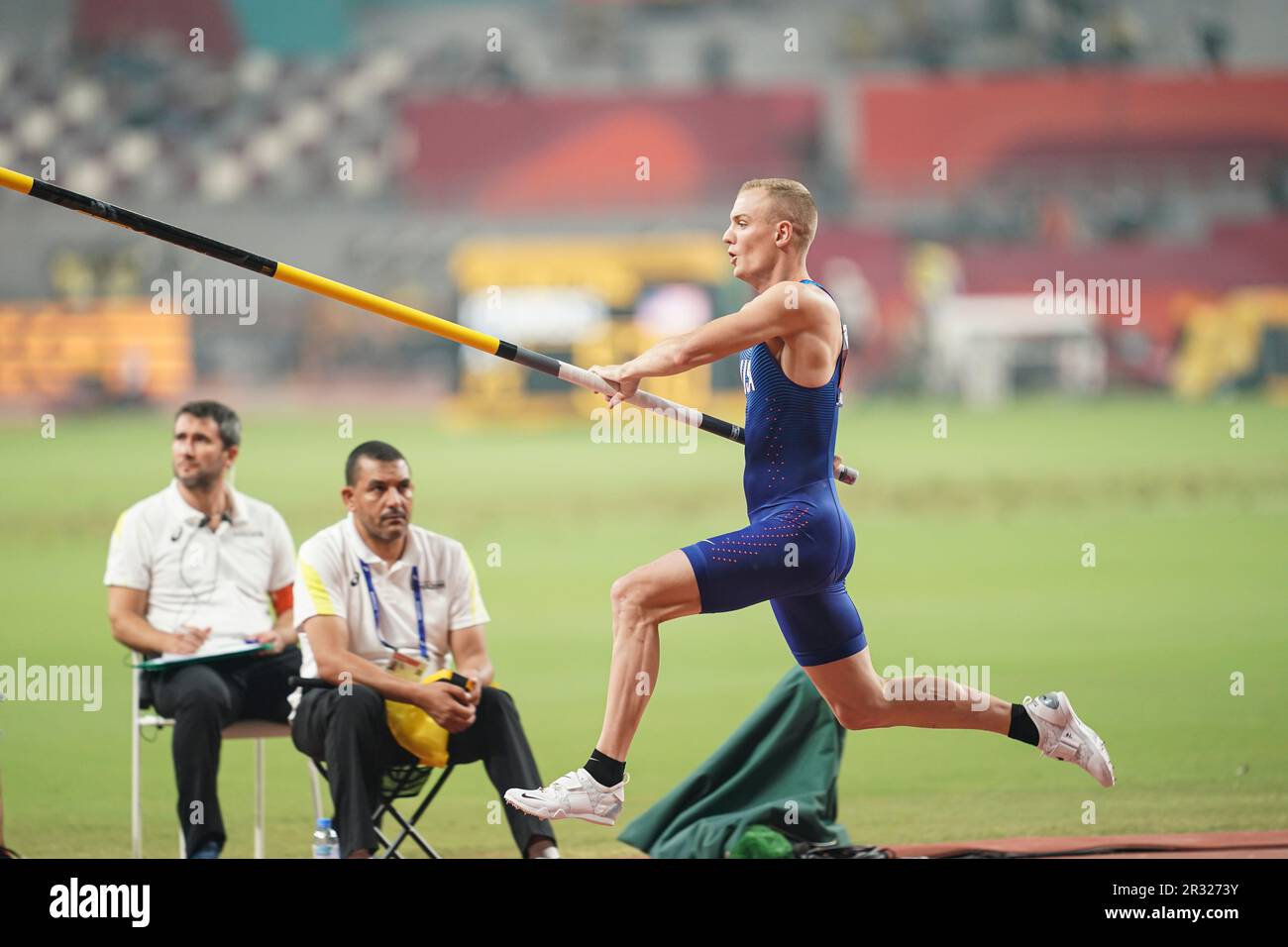 World champion in pole vault sam kendricks hi-res stock photography and ...