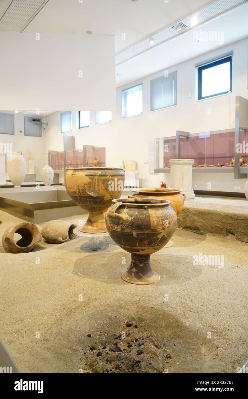 Archaeological Museum of Samos Pythagorion, Southern Aegean Sea ...