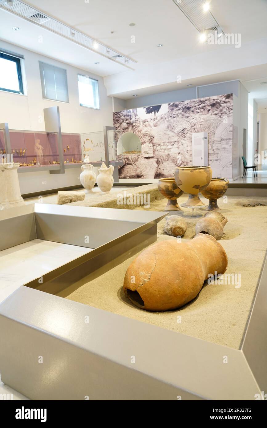 Archaeological Museum of Samos Pythagorion, Southern Aegean Sea ...