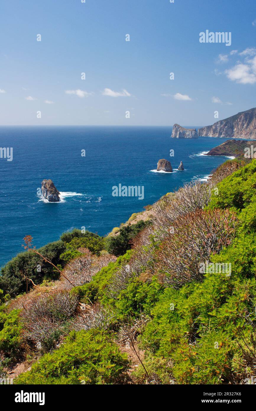 Gulf of Gonnesa Stock Photo - Alamy