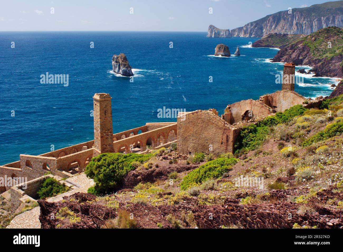 Gulf of Gonnesa Stock Photo - Alamy