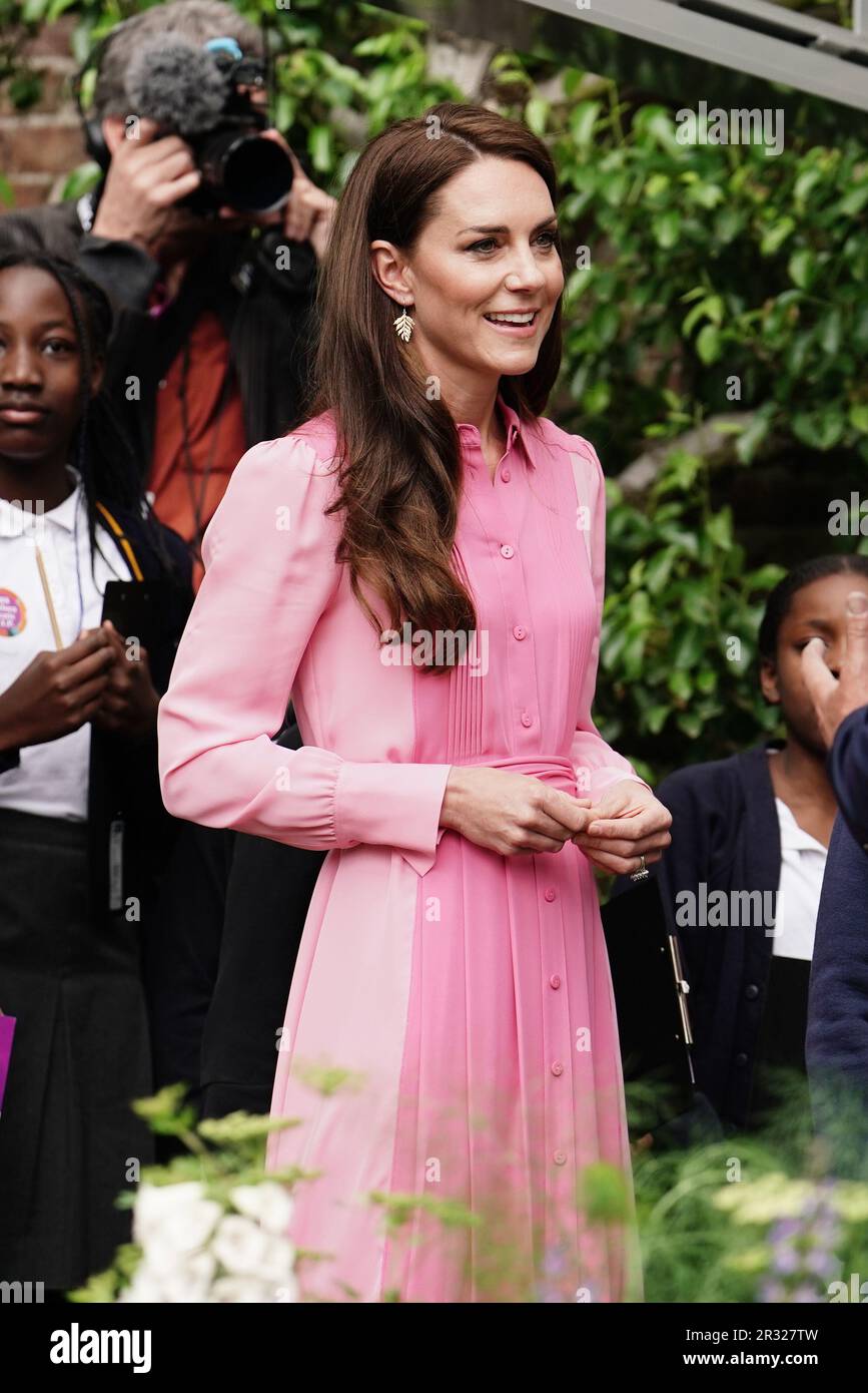 The Princess of Wales after taking part in the first Children's Picnic ...