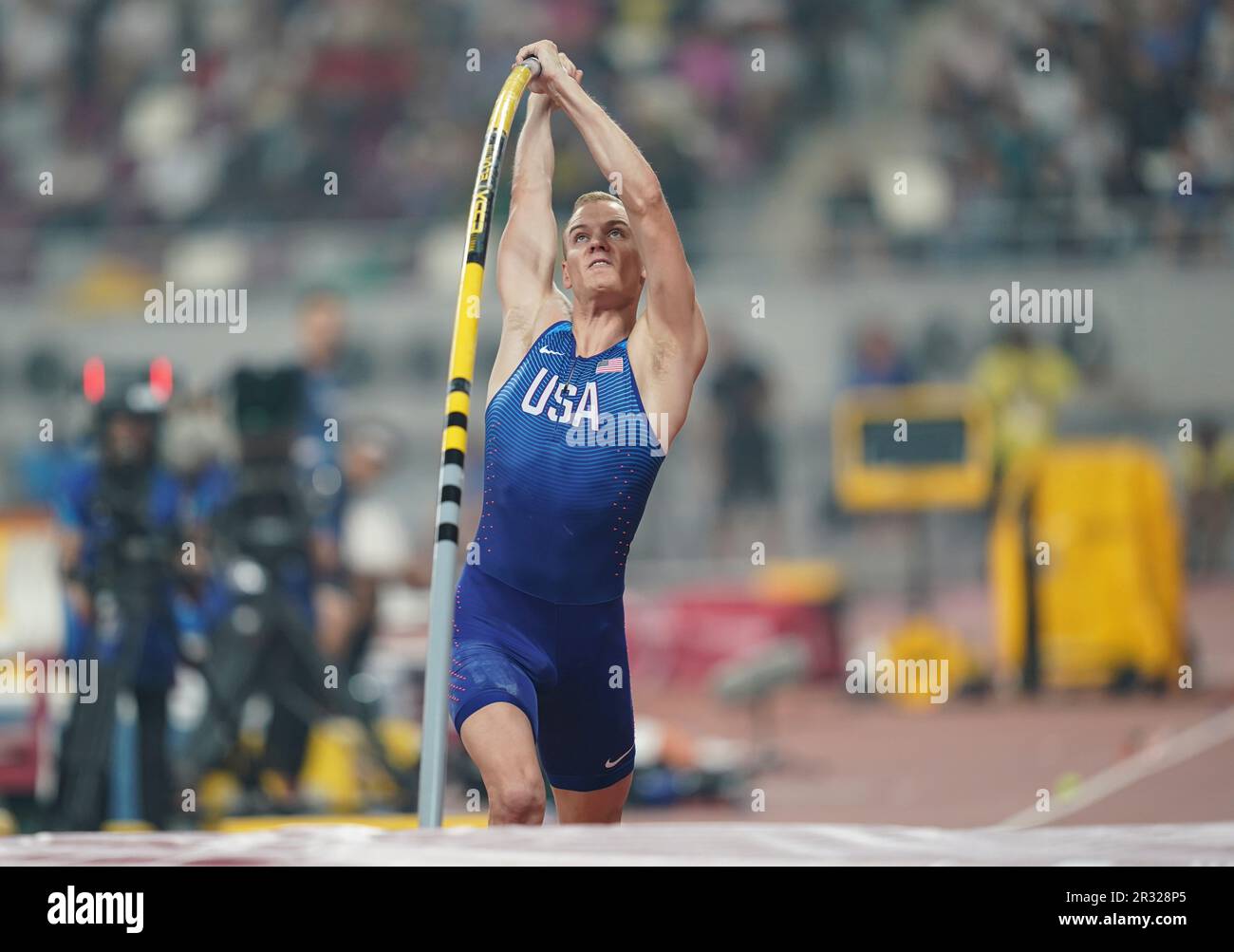 World champion in pole vault sam kendricks hi-res stock photography and ...