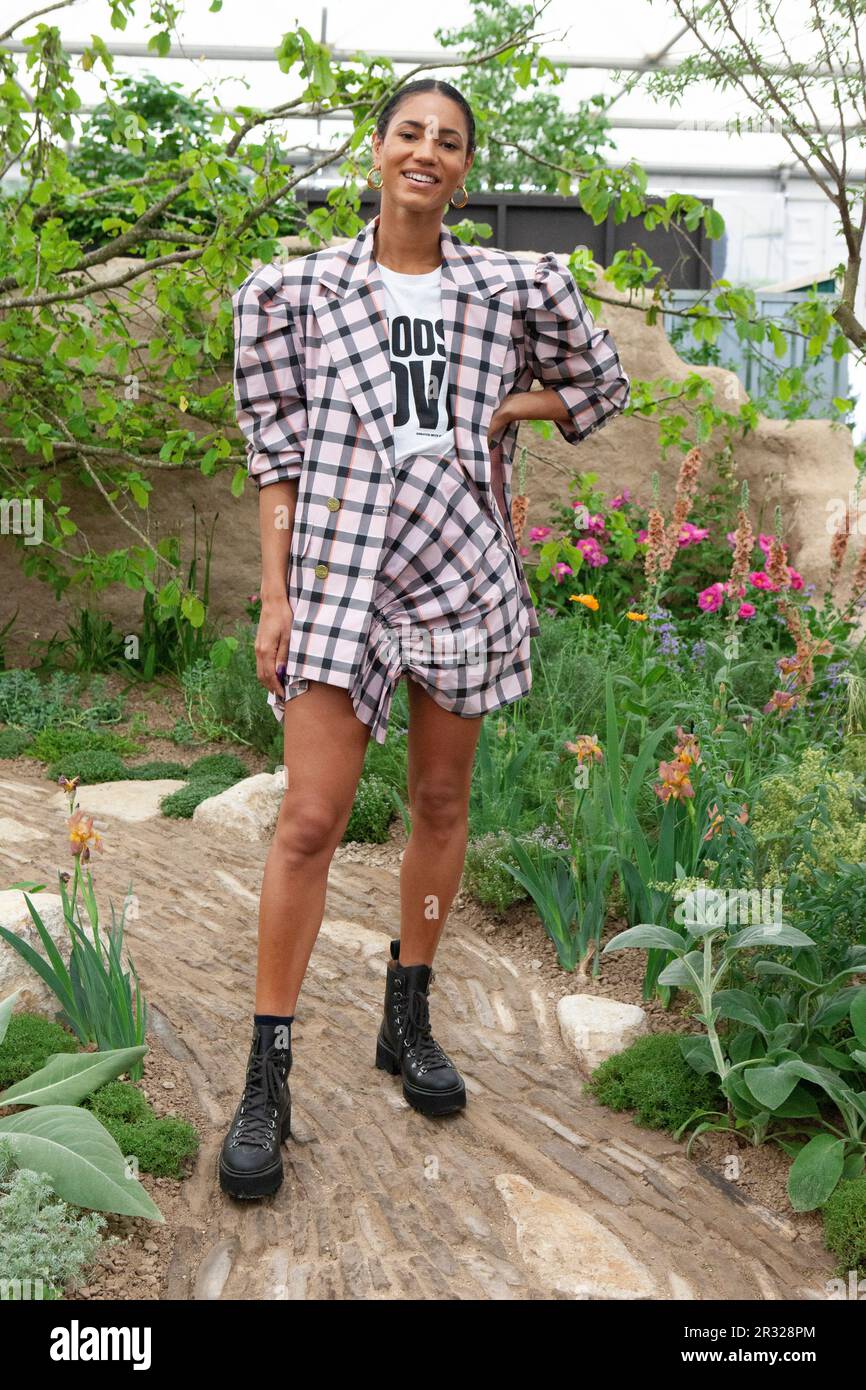 London, UK. 22nd May, 2023. DJ Vic Hope and actress, writer and ...