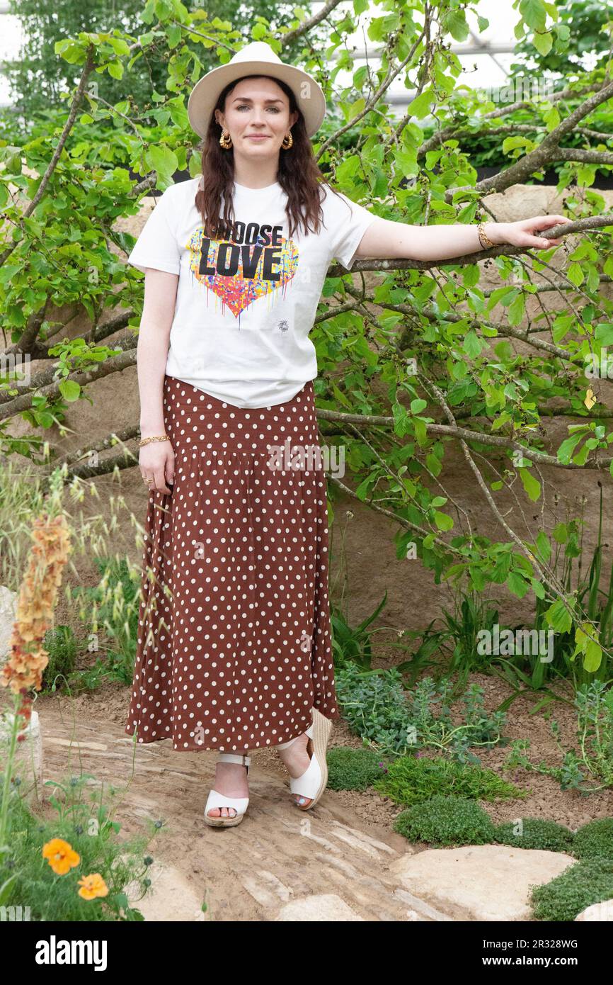 London, UK. 22nd May, 2023. DJ Vic Hope and actress, writer and ...