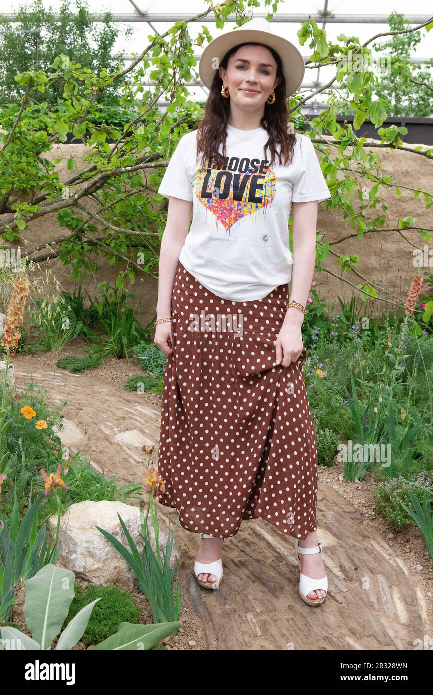 London, UK. 22nd May, 2023. DJ Vic Hope and actress, writer and ...