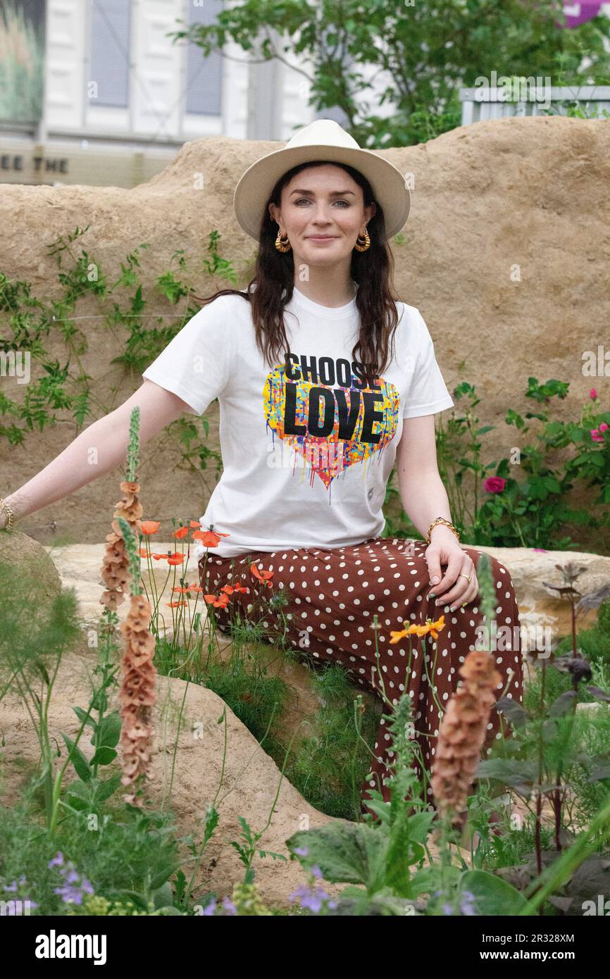 London, UK. 22nd May, 2023. DJ Vic Hope and actress, writer and ...