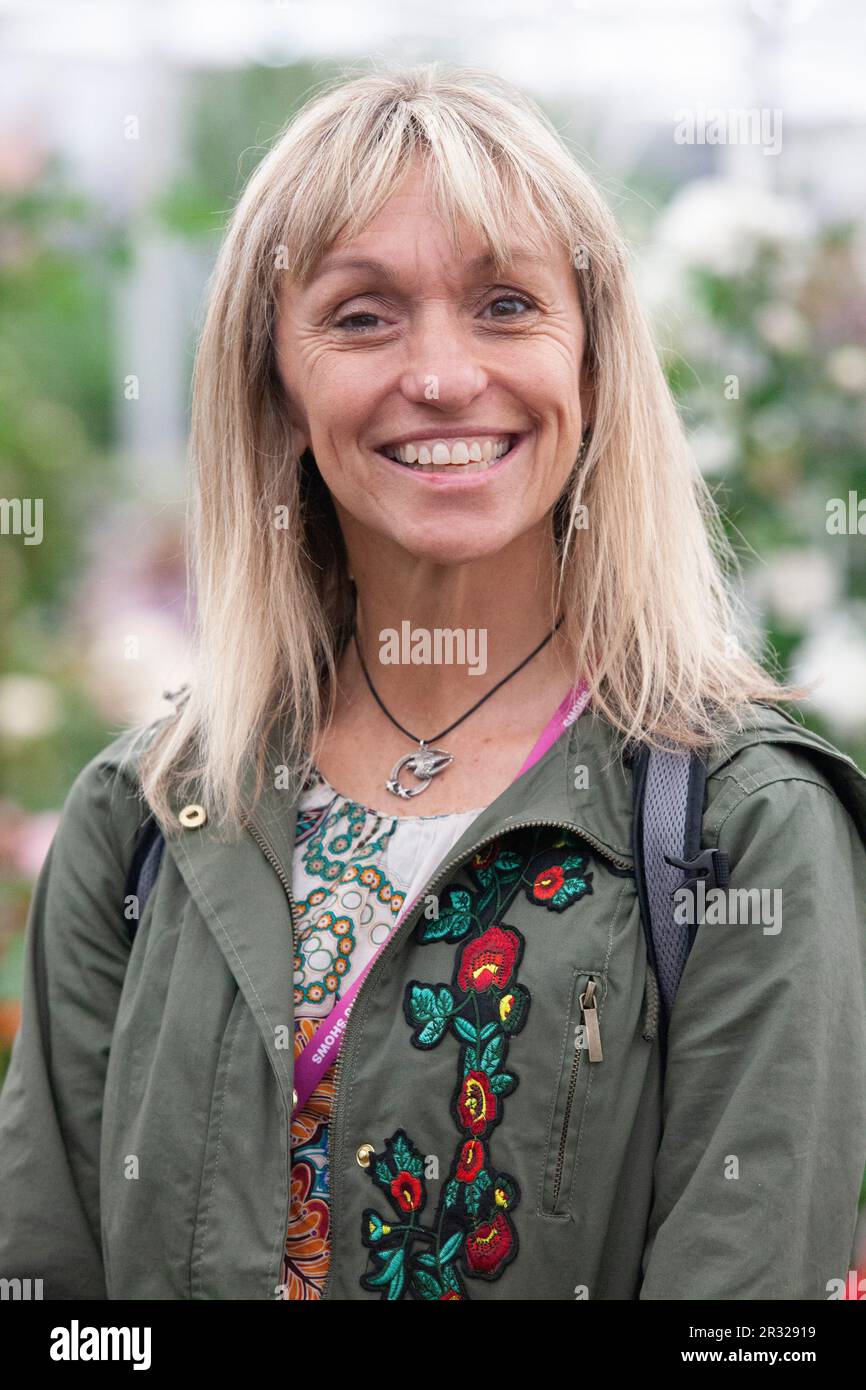 London, UK. 22nd May, 2023. Michaela Strachan at Chelsea Flower Show ...