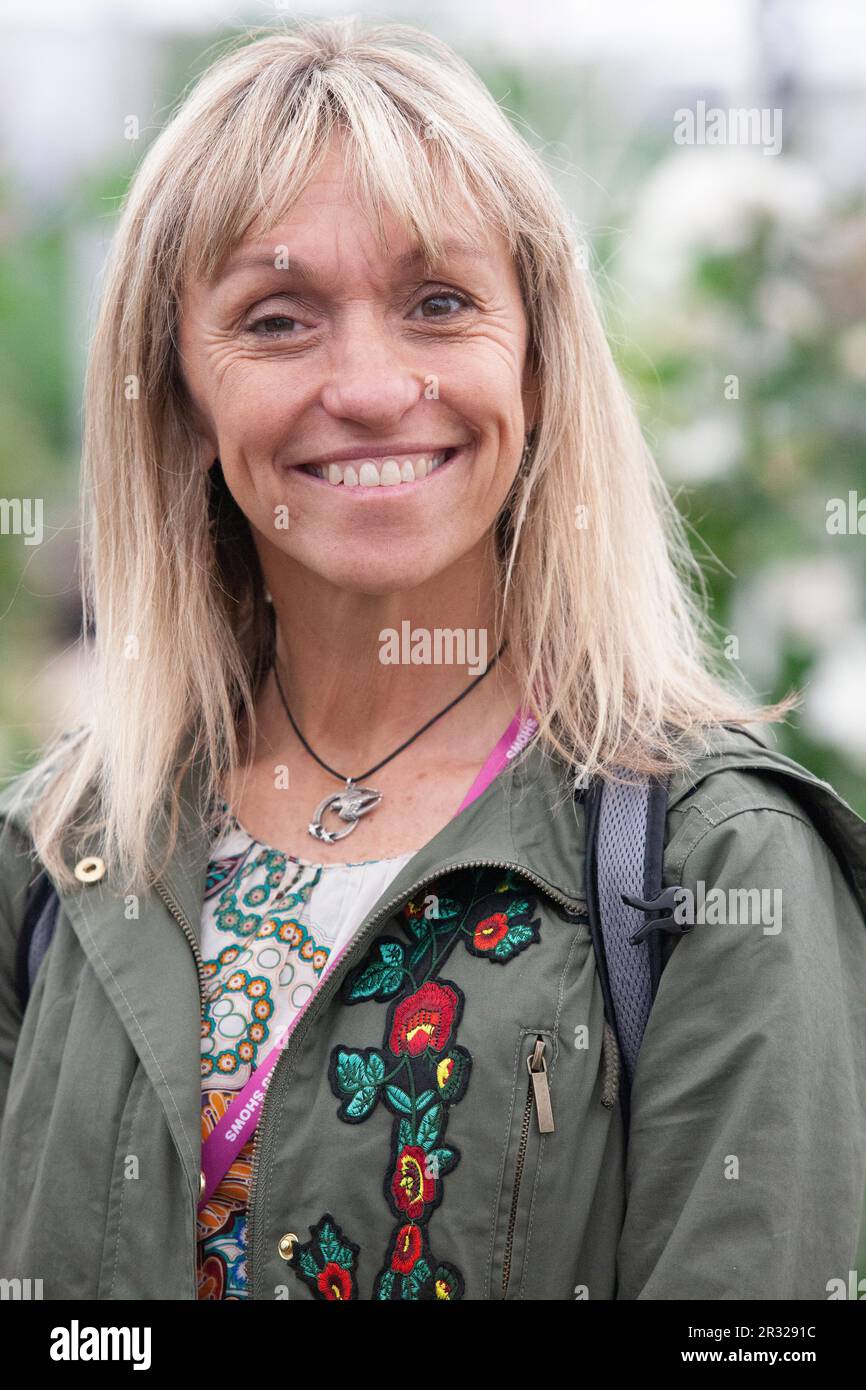 London, UK. 22nd May, 2023. Michaela Strachan at Chelsea Flower Show ...