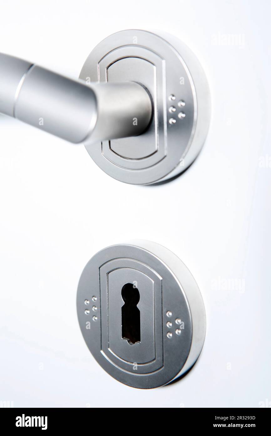 Handle white hi-res stock photography and images - Alamy