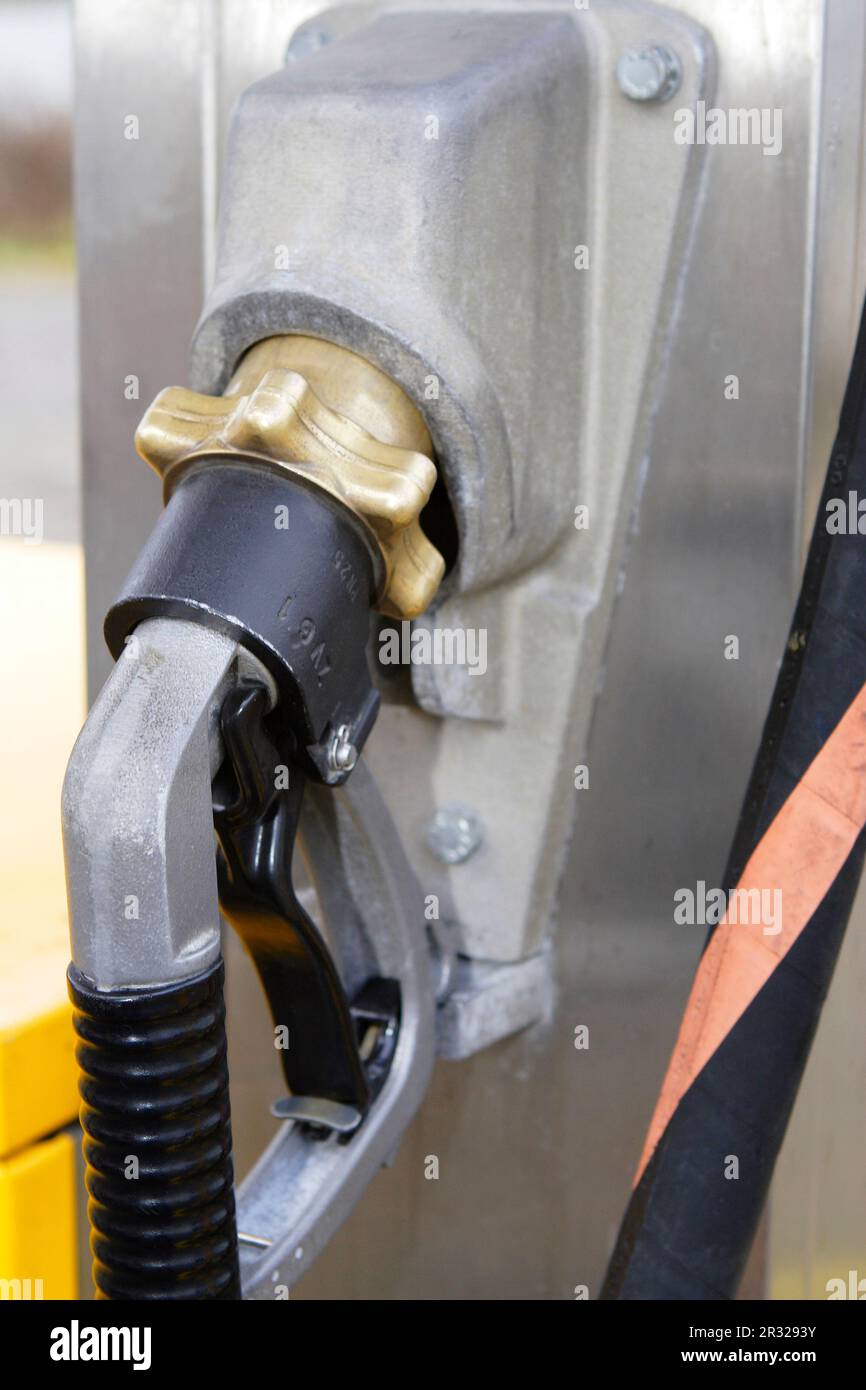 LPG Gas pump Stock Photo - Alamy