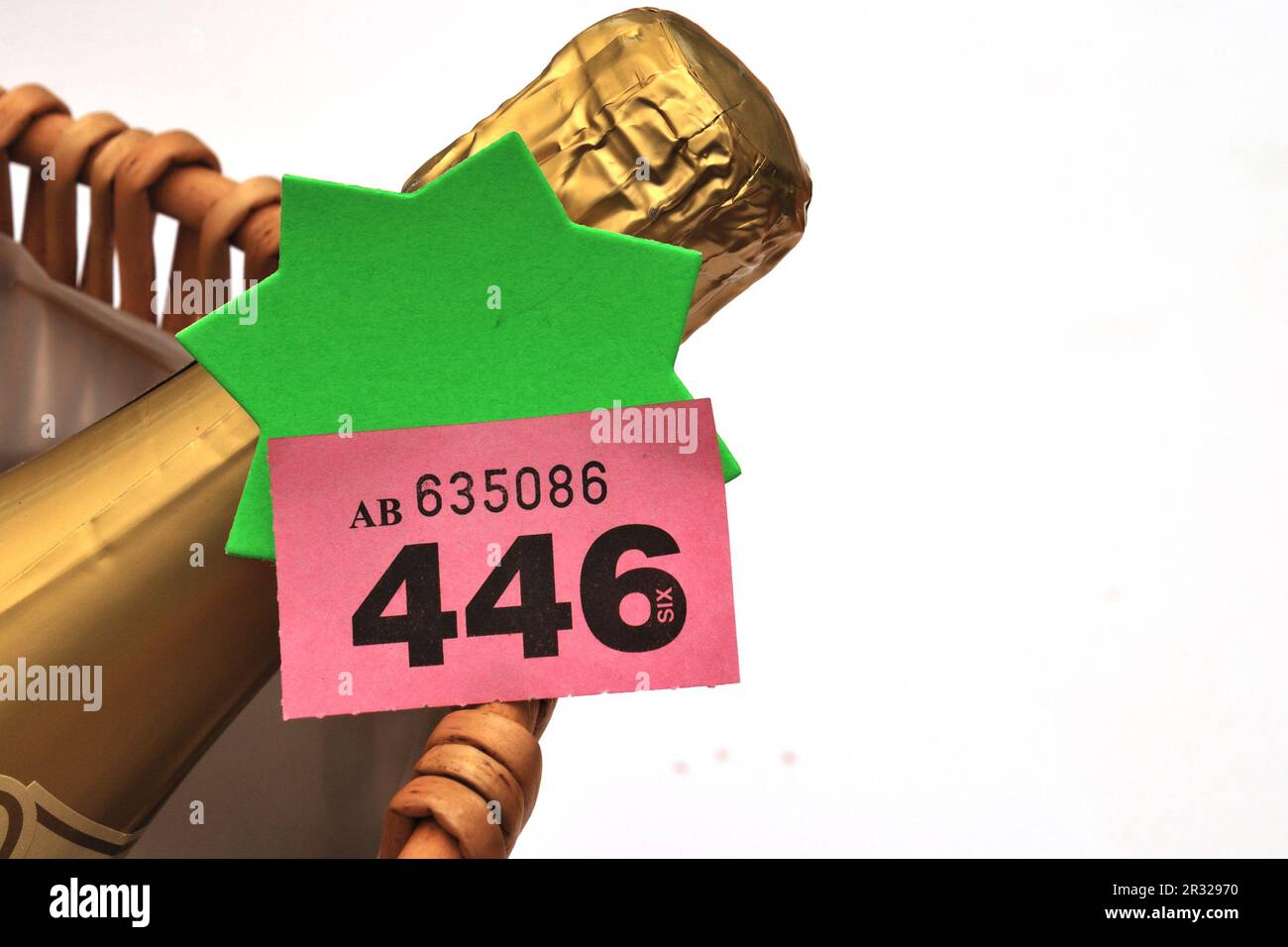 Raffle ticket numbers hi-res stock photography and images - Alamy