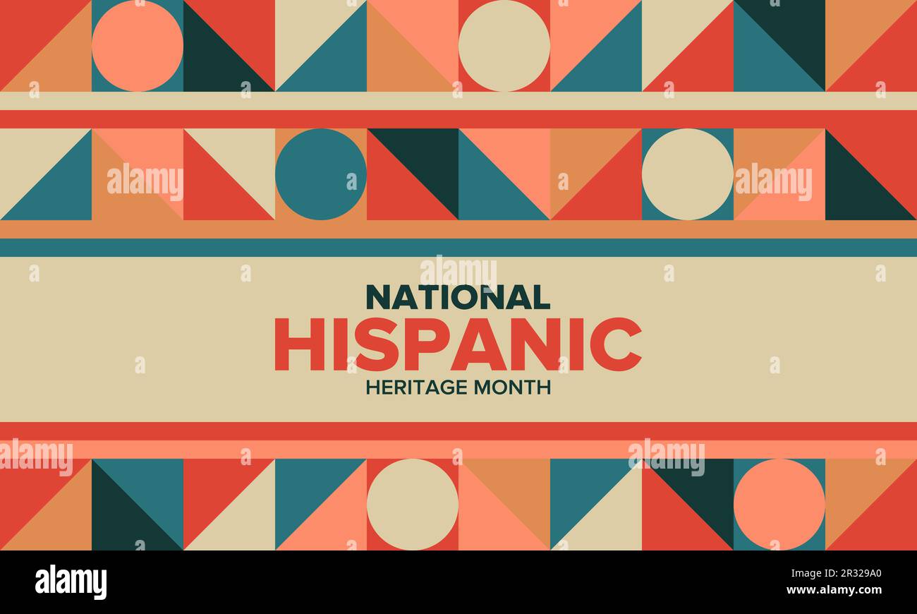 National Hispanic Heritage Month in September and October. Hispanic and ...