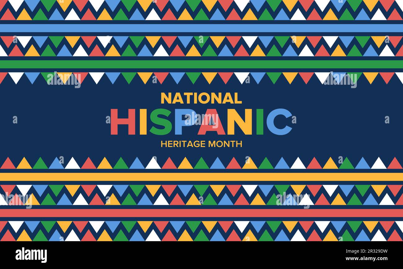 National Hispanic Heritage Month in September and October. Hispanic and ...