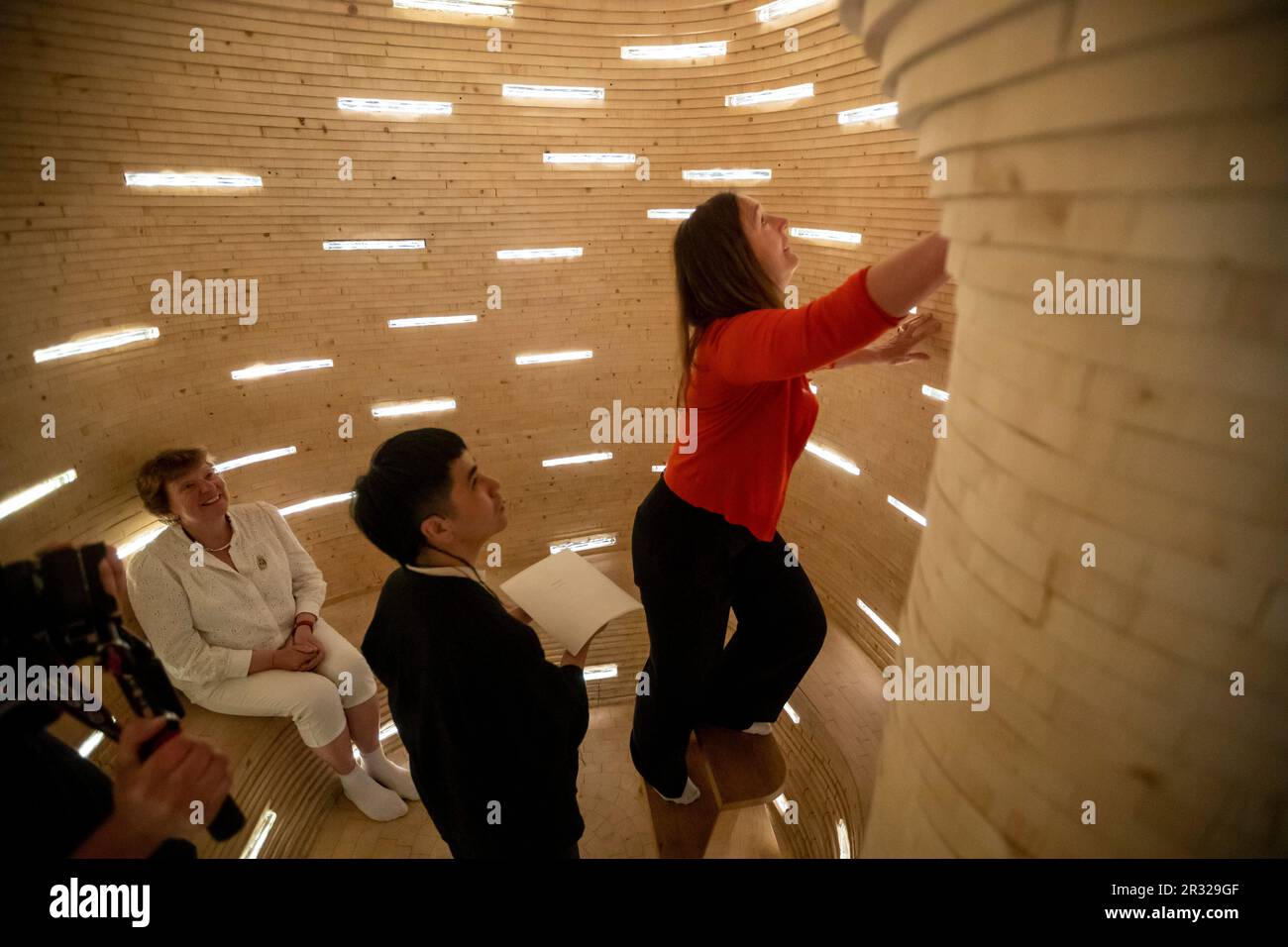 Oslo 20230521.Author Ocean Vuong puts his contribution to the Future ...