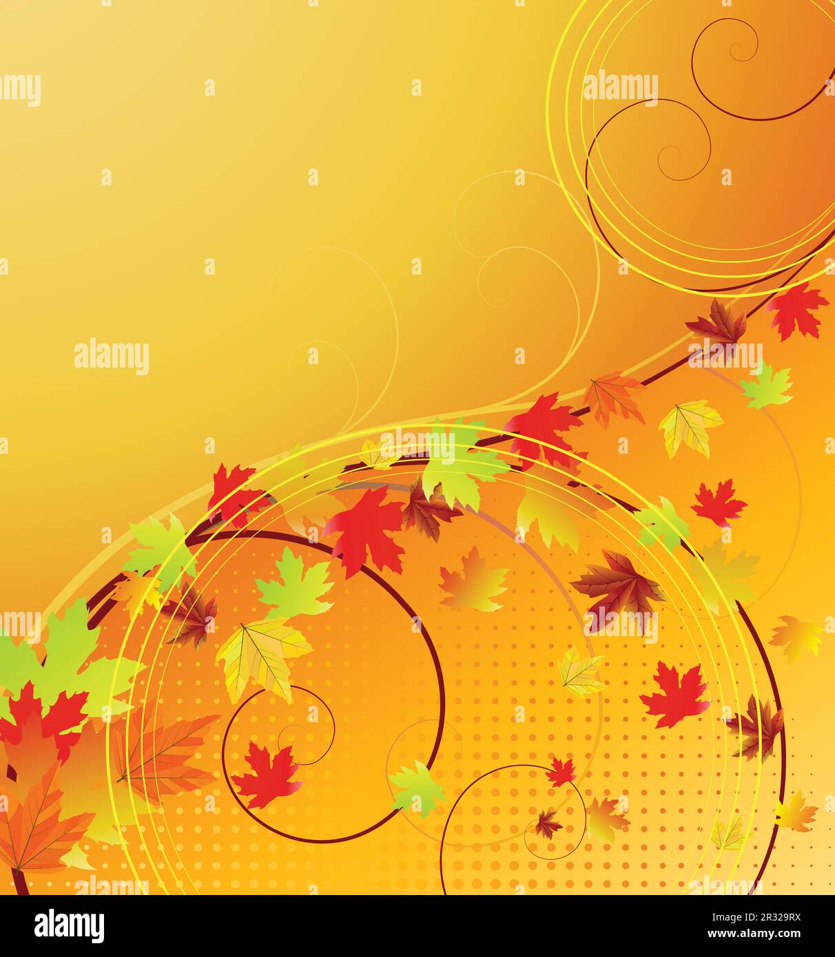 Floral banner have simple leaves pattern hi-res stock photography and ...