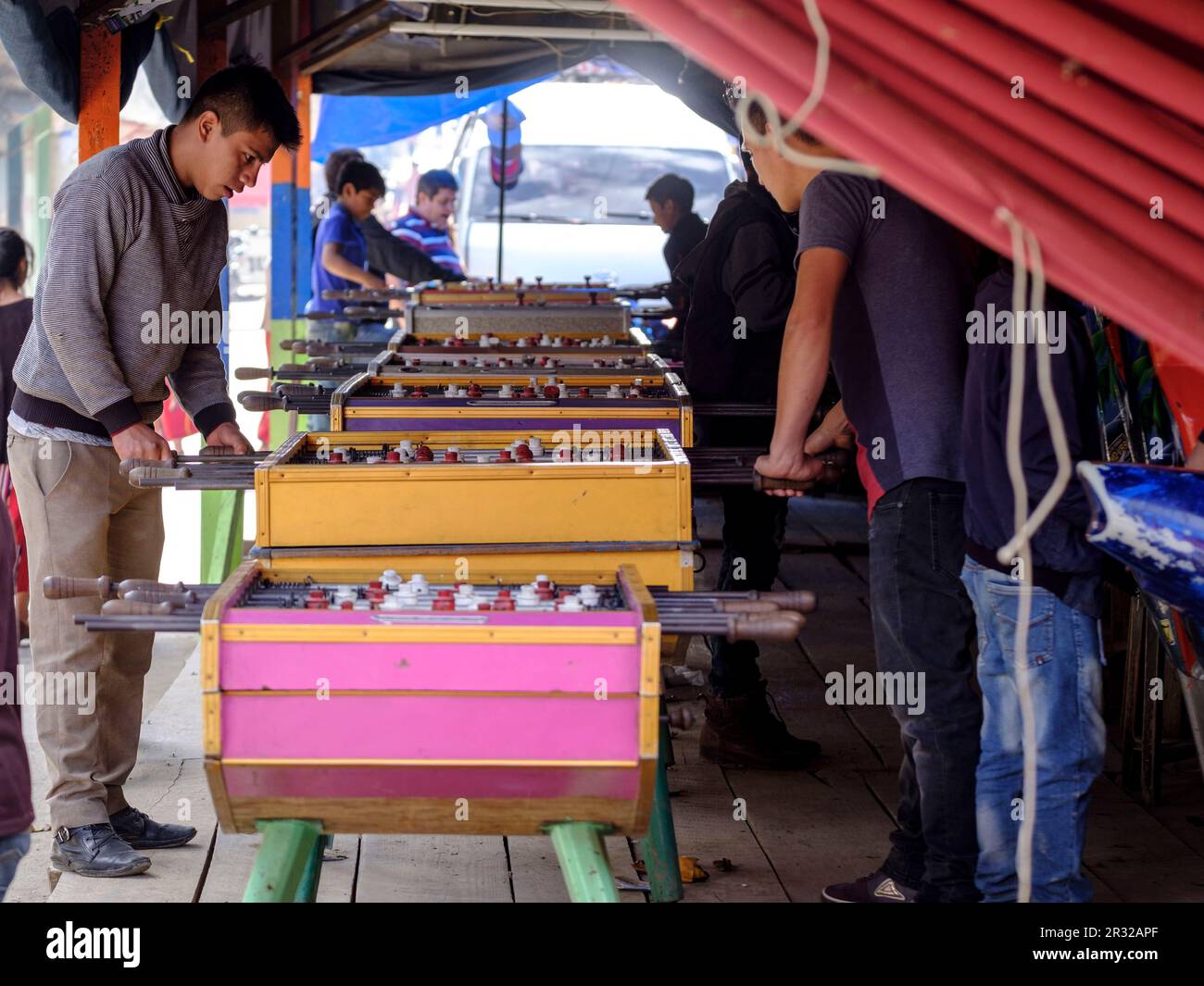 futbolín, San Gaspar Chajul, departamento del Quiché , Triángulo Ixil ...