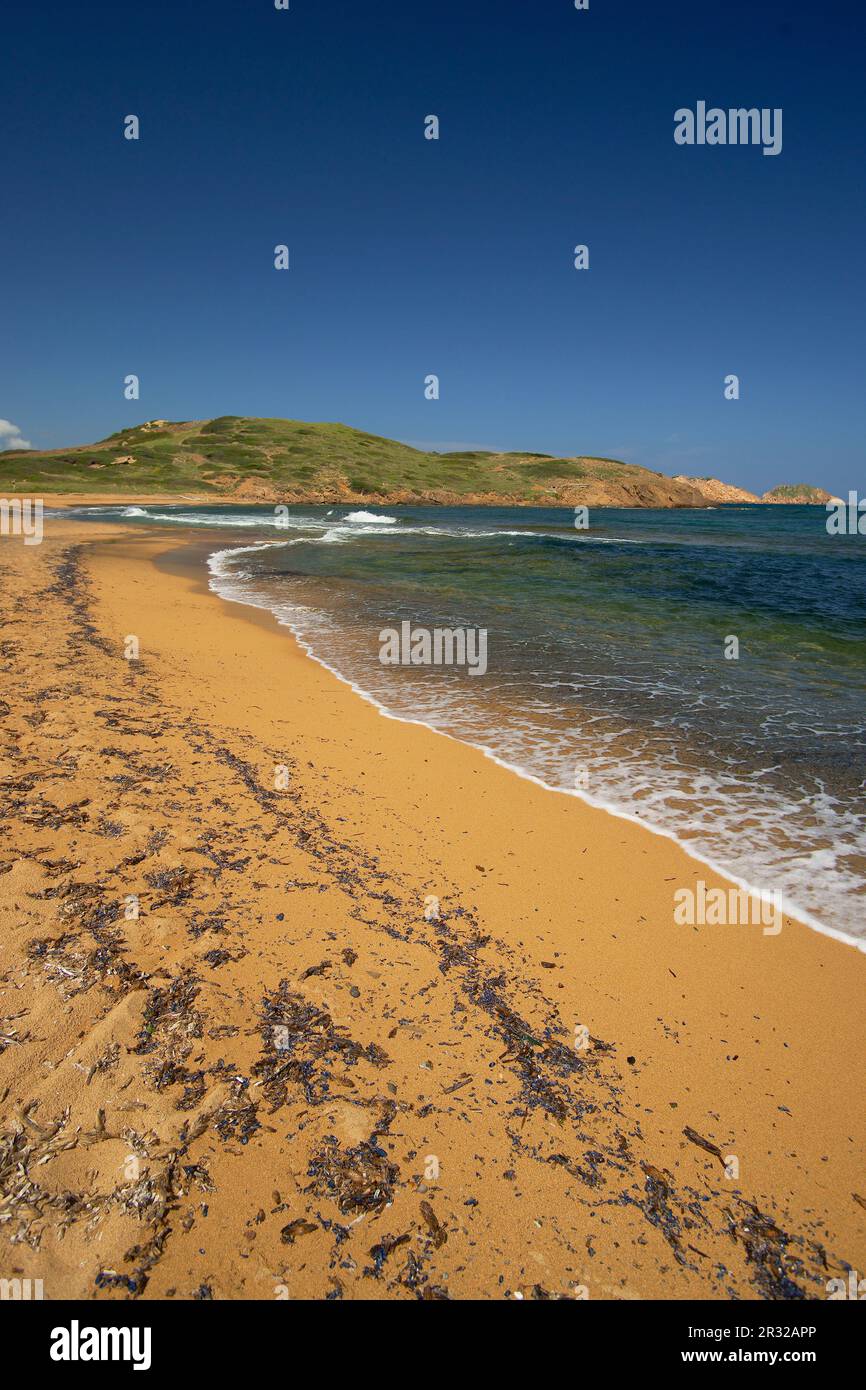 Playa de Binímel.là. Punta de Sa Marineta.Menorca.Reserva de la ...