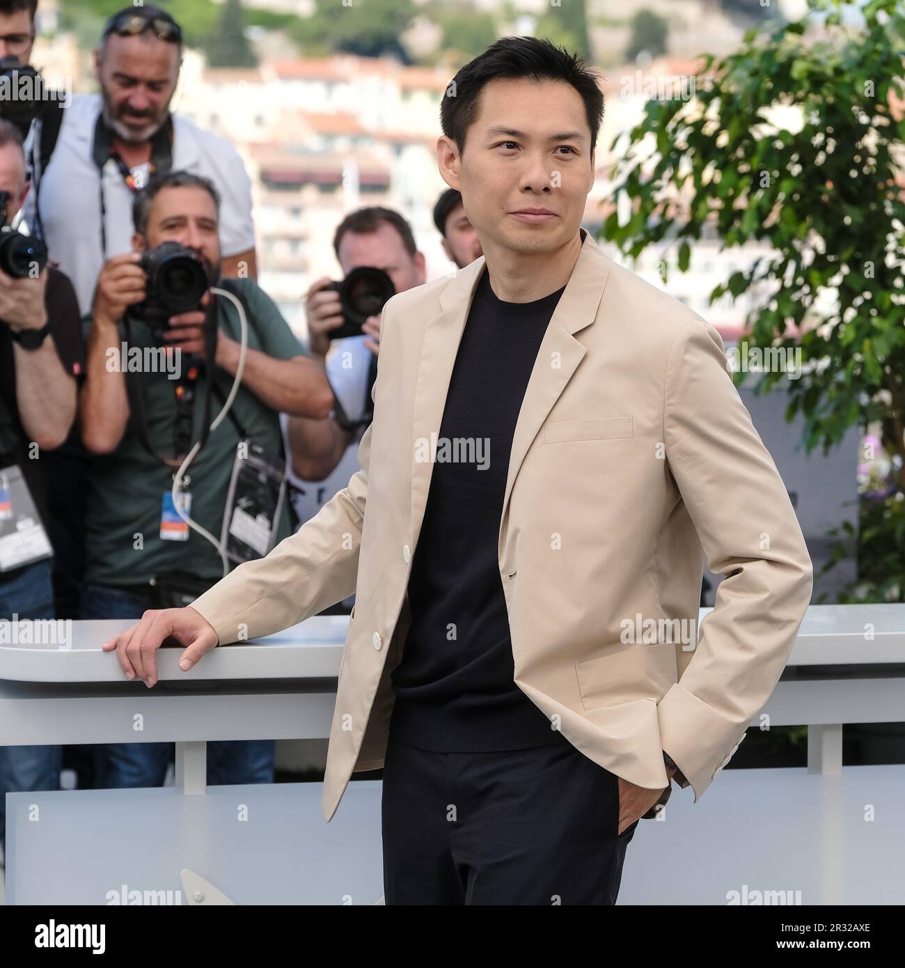 Cannes, France. 22nd May, 2023. Anthony Chen photographed during the ...