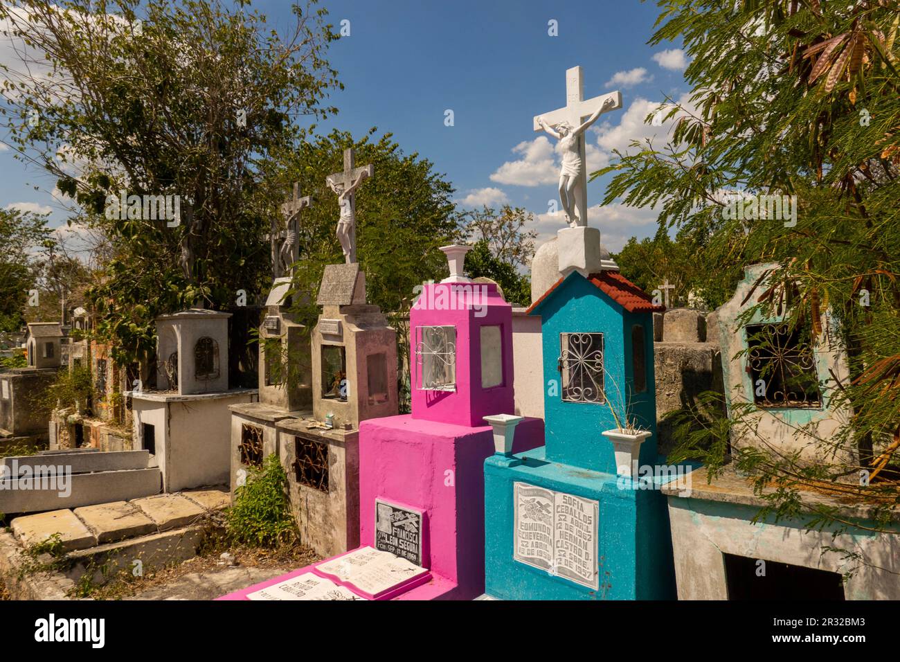 General Cemetery in Centro neighborhood in Merida Yucatan Mexico Stock ...