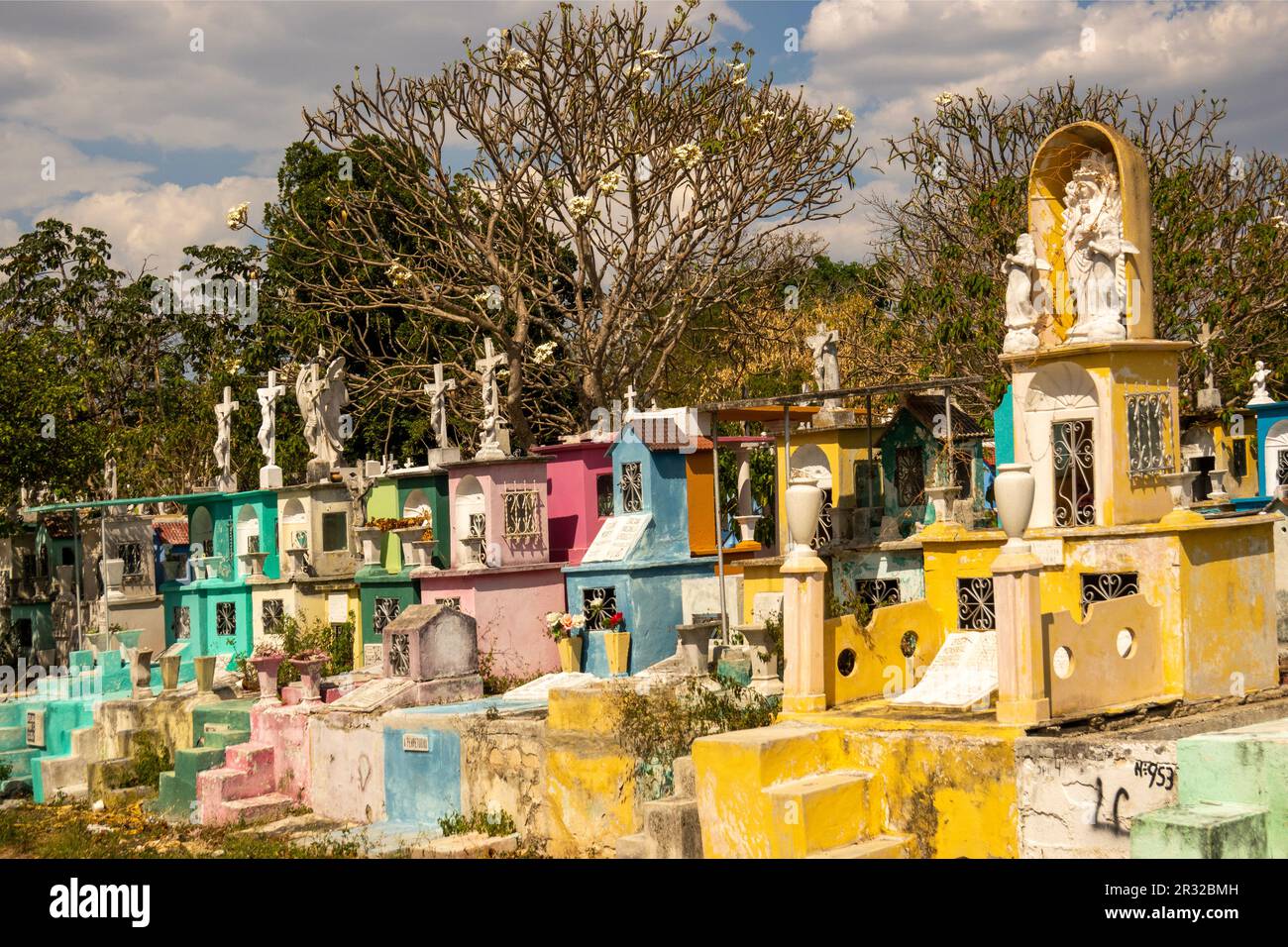 General Cemetery in Centro neighborhood in Merida Yucatan Mexico Stock ...