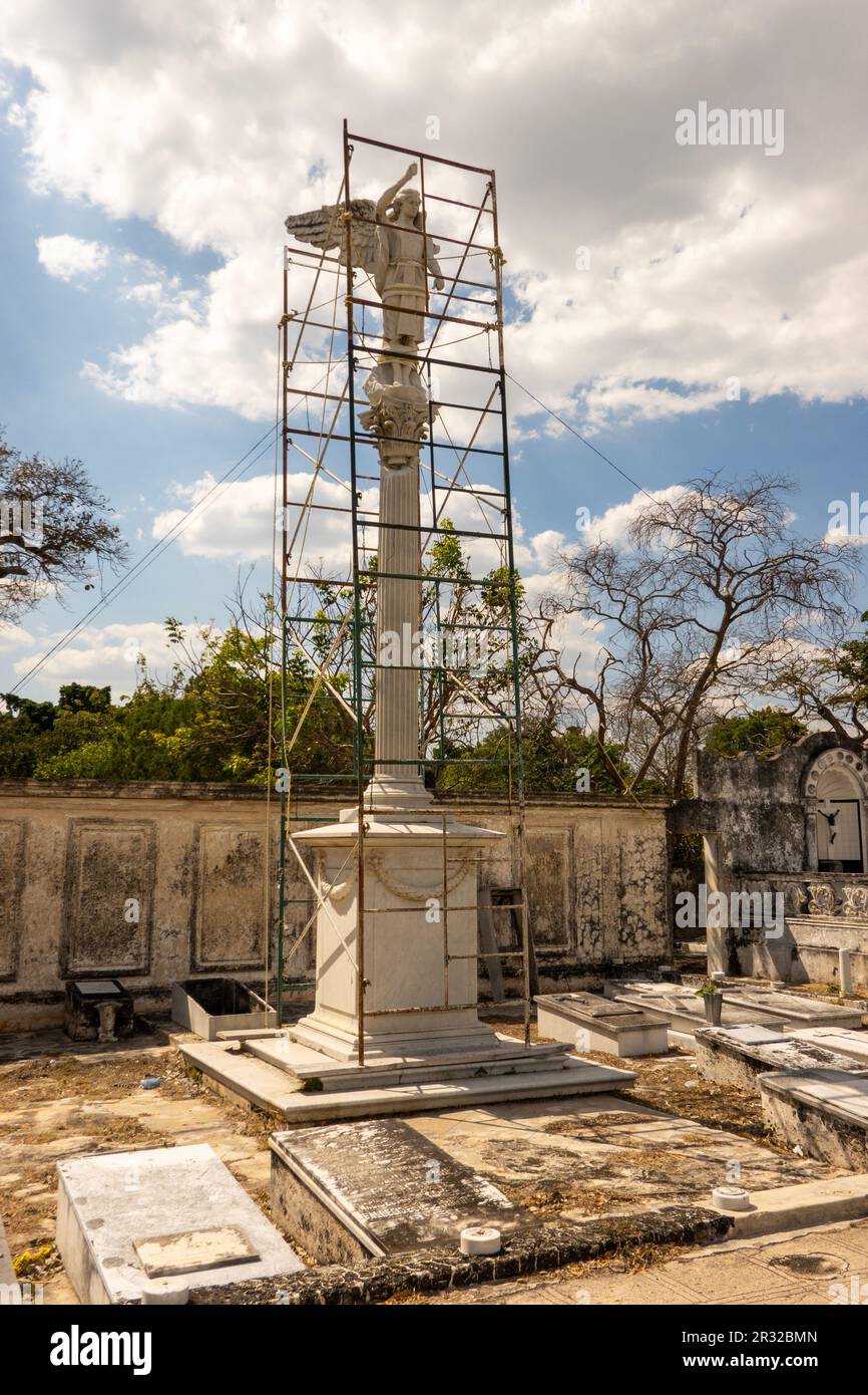 General Cemetery in Centro neighborhood in Merida Yucatan Mexico Stock ...