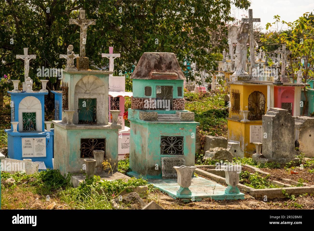 General Cemetery in Centro neighborhood in Merida Yucatan Mexico Stock ...