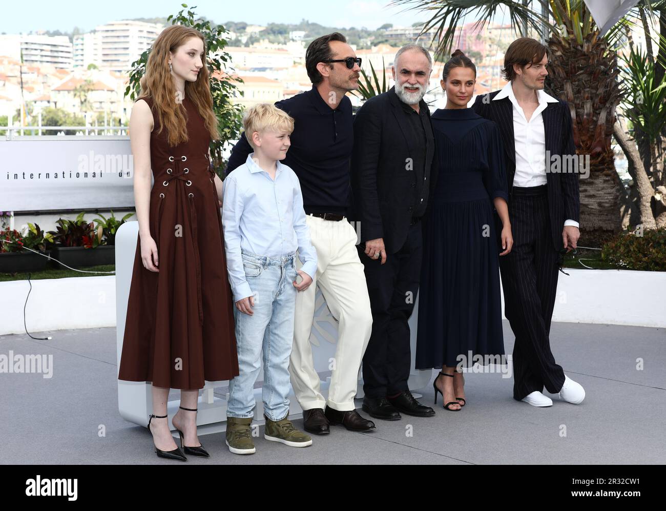 May 22, 2023, Cannes, Cote d'Azur, France: Cast and crew members JUNIA ...