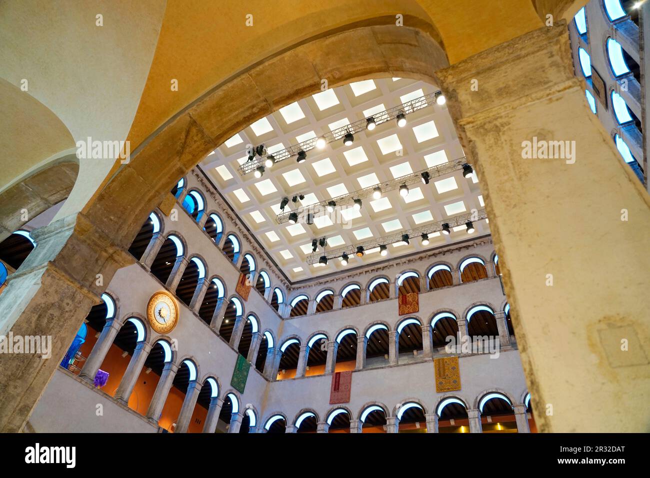 The Fontego dei Tedeschi is a palace from 1228, in the San Marco district and overlooking the ...
