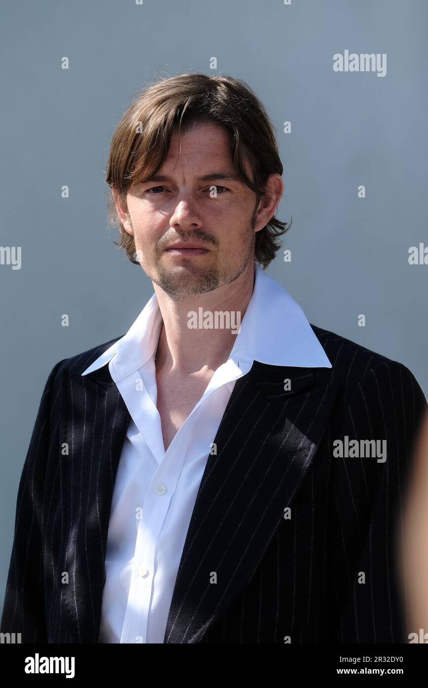 Cannes, France. 22nd May, 2023. Sam Riley photographed during the ...