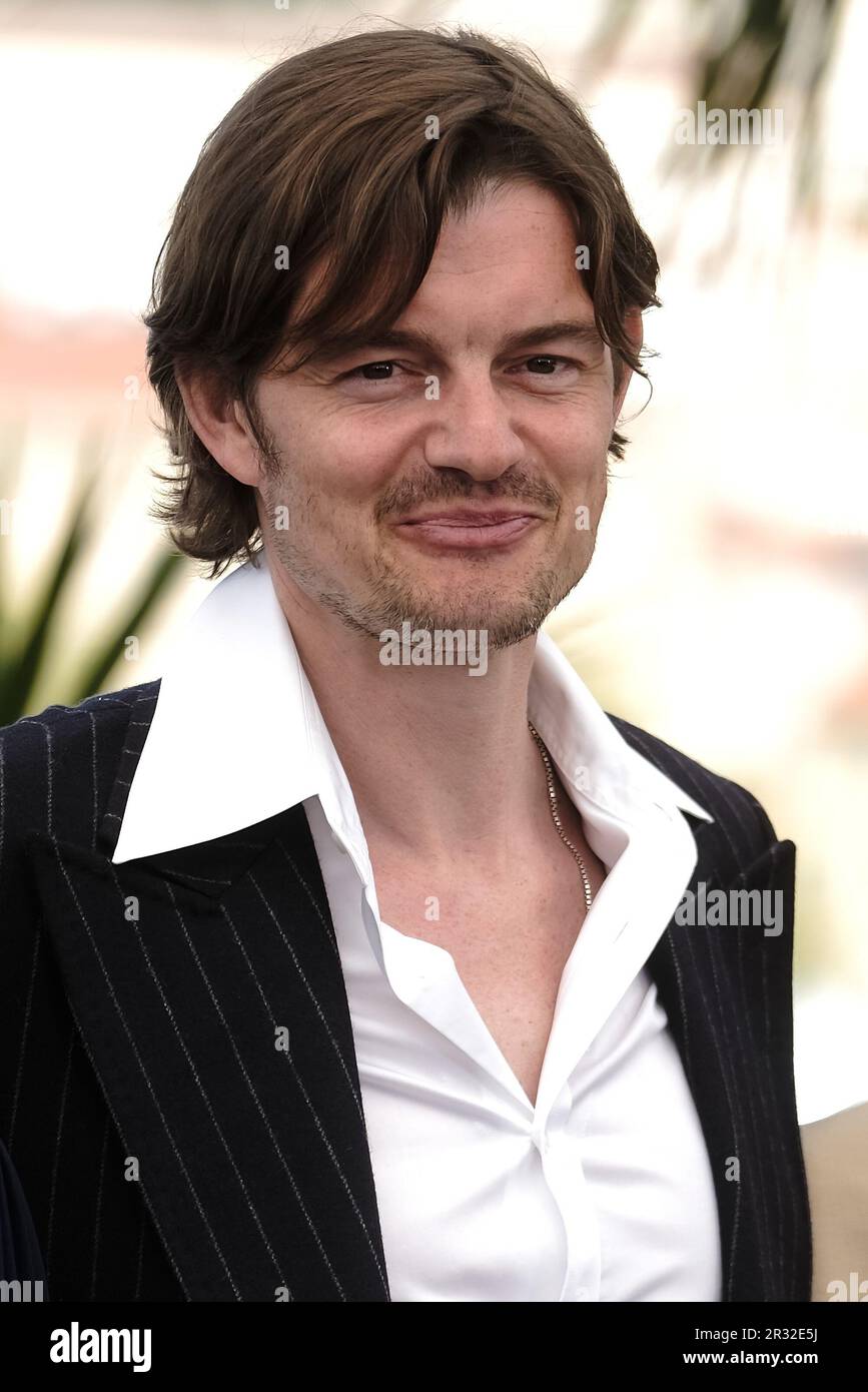 Cannes, France. 22nd May, 2023. Sam Riley photographed during the ...
